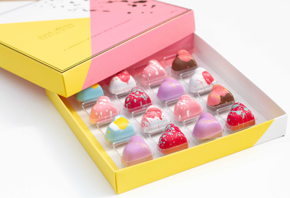 Home / Products / Love Heart Chocolate Truffles 16 piece box